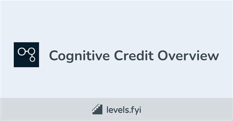 Cognitive Credit Careers Levels Fyi