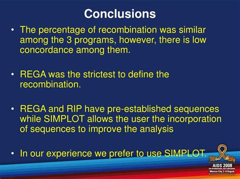 Ppt Comparing Rip Rega And Simplot Software To Define The Hiv 1 Recombination In Mexican