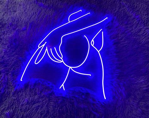 Sexy Girl Led Sign Room Decor Sexy Body Neon Sign Custom Etsy
