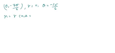 solved plot the point given in polar coordinates and find the