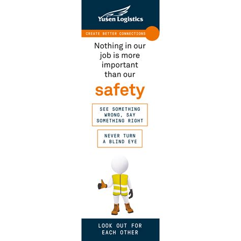 Racking Banner Safety Signage Yusen Merchandising