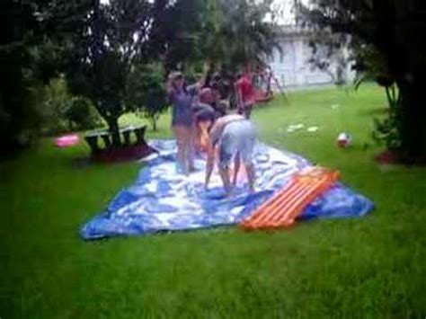 Hialeahredneck Water Slide Youtube
