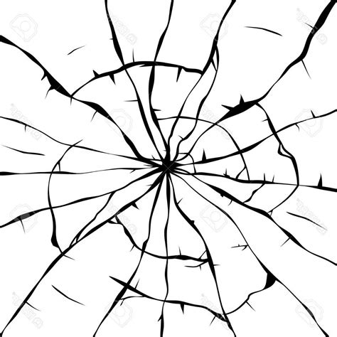 Cracked Glass Vector At Getdrawings Free Download