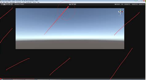 Unity按运行之后工具栏不见了，请大神看看什么情况？ Csdn问答