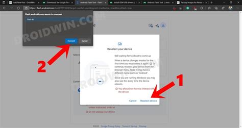 How To Flash Firmware On Pixel Via Android Flash Tool Droidwin