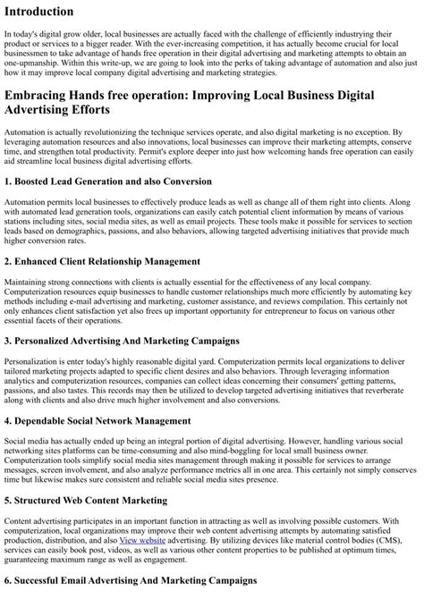 Ppt Embracing Automation Streamlining Local Business Digital Marketing Initiatives Powerpoint