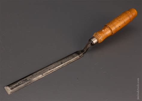 Fine Buck Bros 3 4 Inch Crank Neck Paring Chisel 106733 Jim Bode Tools