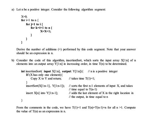 Solved A Let N Be A Positive Integer Consider The