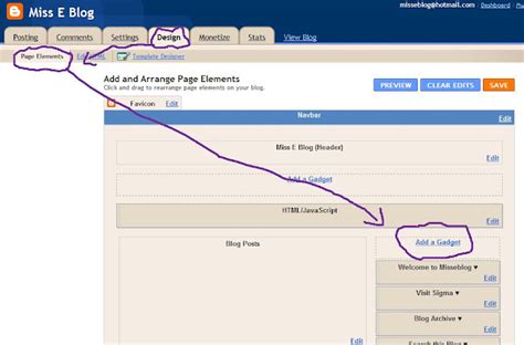 Misse Design Design Html And Blogger Tutorials Social Media Buttons