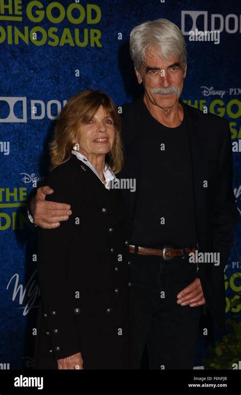 Hollywood California Usa 17th Nov 2015 Sam Elliott And Wife