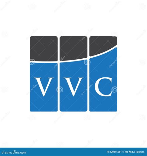 Design Do Logotipo Da Letra Vvc Em Fundo Preto Vvc Iniciais Criativas Letra Logotipo Design