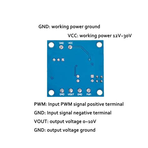 PWM To Voltage Board PWM To V Voltage To PWM Module Converter Board