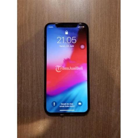 Iphone X Gb Grey Hp Bekas Original Ex Singapura Fullset Lancar No Minus Di Surakarta Tribun