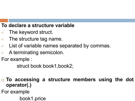 Structures In C Programming PPTX Programming Languages Computing
