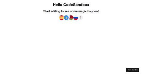 React Circle Flags Examples Codesandbox