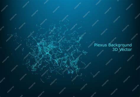 Premium Vector Geometric Graphic Background Molecule And Communication