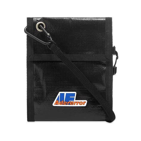 Ader Error Ae Logo Shoulder Wallet Black End