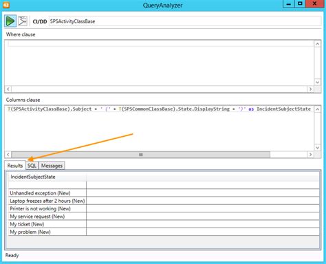 Query Analyzer Matrix42 Self Service Help Center Query Analyzer Matrix42 Self Service Help Center
