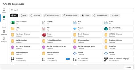 在何处获取数据 Power Query Microsoft Learn 在何处获取数据 Power Query Microsoft Learn