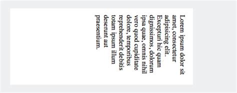 Textausrichtung Mit Css Text Von Oben Nach Unten Bzw Von Rechts Nach