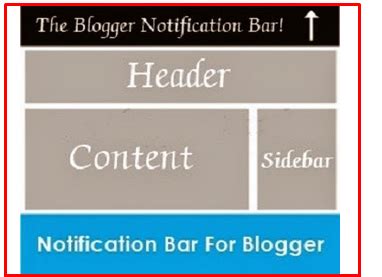 Add A Simple Floating Notification Bar In Blogger Blog