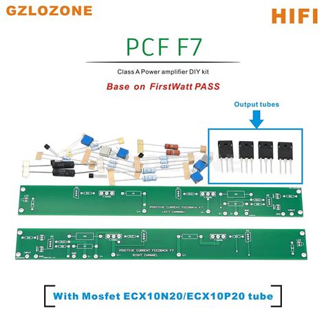 One Pair Firstwatt Pass Pcf F7 Class A Power Amplifier Kit Amp Board 20w 20w Ebay