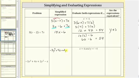 Evaluate Expressions