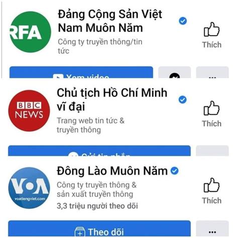 Tấn Công Rfa Voa Bbc Chính Phủ Chân Trời Mới Media