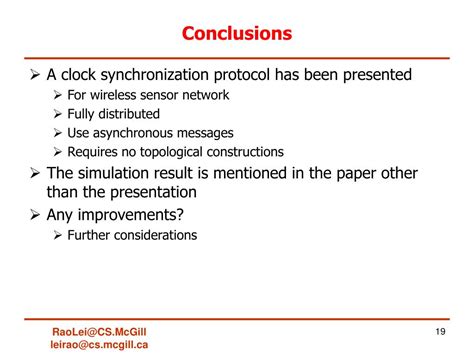 Ppt Distributed Time Synchronization Over Multihop Wireless Sensor
