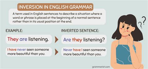 Grammar Revision Inversion 3 Grammar Inversions English Grammar