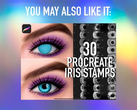 Procreate Color Palette Procreate Eye Color Palette Etsy
