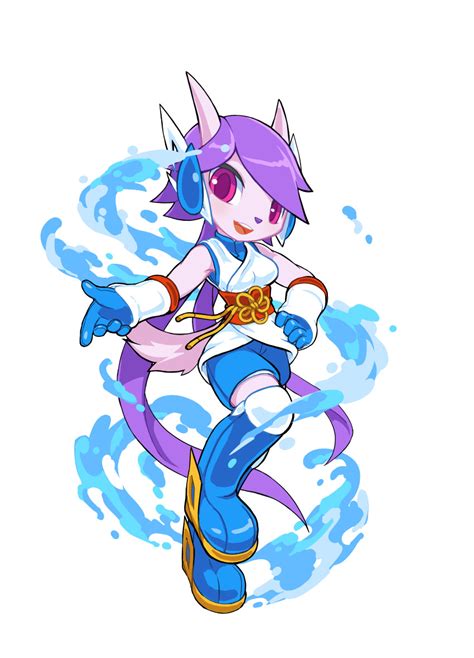 Tyson Tan Sash Lilac Freedom Planet Freedom Planet 2 Absurdres Highres Krita Medium Non
