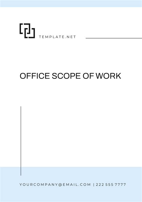 Free Fire Protection Scope Of Work Template To Edit Online