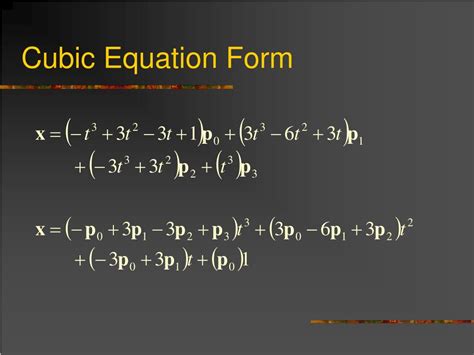 PPT Cubic Curves PowerPoint Presentation Free Download ID 374029
