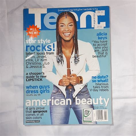 Teen Magazine February 2002 Alicia Keys Cover Jessica Simpson