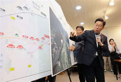 전진선 양평군수 서울 양평 고속도로 노선 전문가 검증하자 파이낸셜뉴스