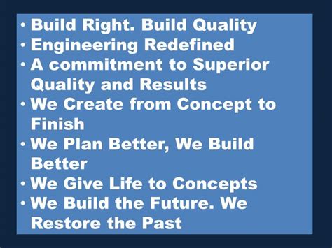 Construction Company Slogans