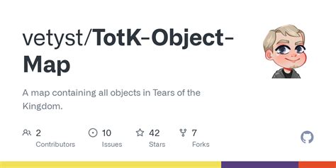 github vetyst totk object map a map containing all objects in tears of the kingdom