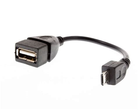 Cabo Adaptador Otg Micro Usb Canal Eletr Nica