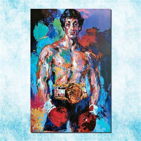 Sylvester Stallone Painting At Explore Collection