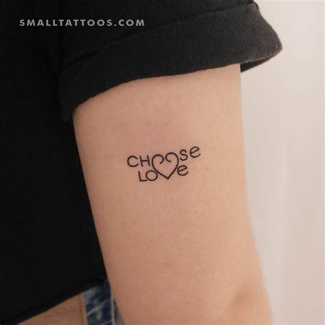 Choose Love Tattoo