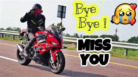 Apni Bmw S1000rr Ko Bye Kahna Pada😓 Youtube