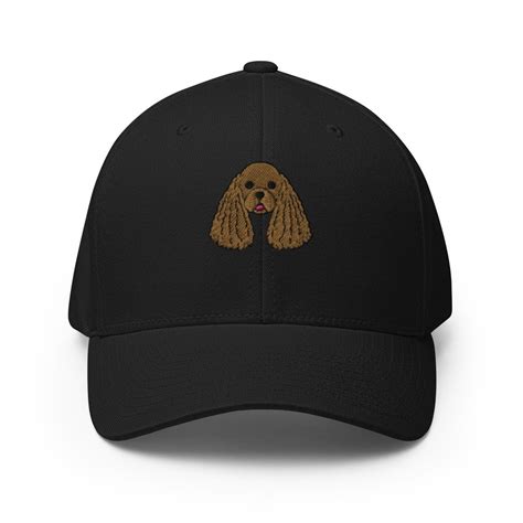 American Cocker Spaniel Hat Embroidered Unisex Structured Hat