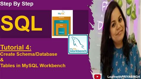 Tutorial 4 Create Schemadatabase In Mysql Workbench Youtube
