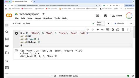 Python Lesson 6 Dictionary Youtube