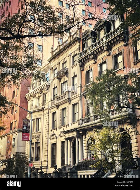 New York Citys Murray Hill Historic District Has Many Well Kept Ornate