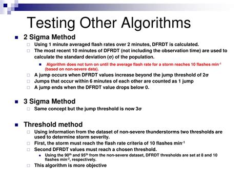 Ppt Lightning Jump Algorithm Powerpoint Presentation Free Download Id5075818