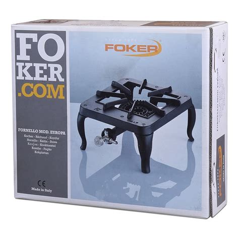 Foker Μονή εστία υγραερίου βαρέως τύπου από μαντέμι Foker Europa ΜΟΝΗ ΕΣΤΙΑ Allsmart