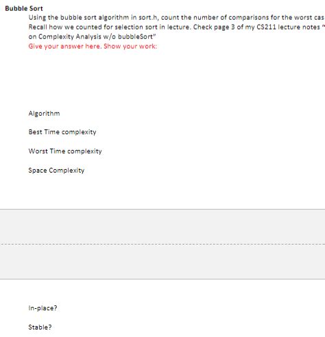 Solved Void Bubblesort Int Ar Int S Bool Swapped Chegg