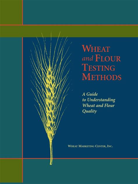 Wheat And Flour Testing Methods Book Pdf Gluten Flour